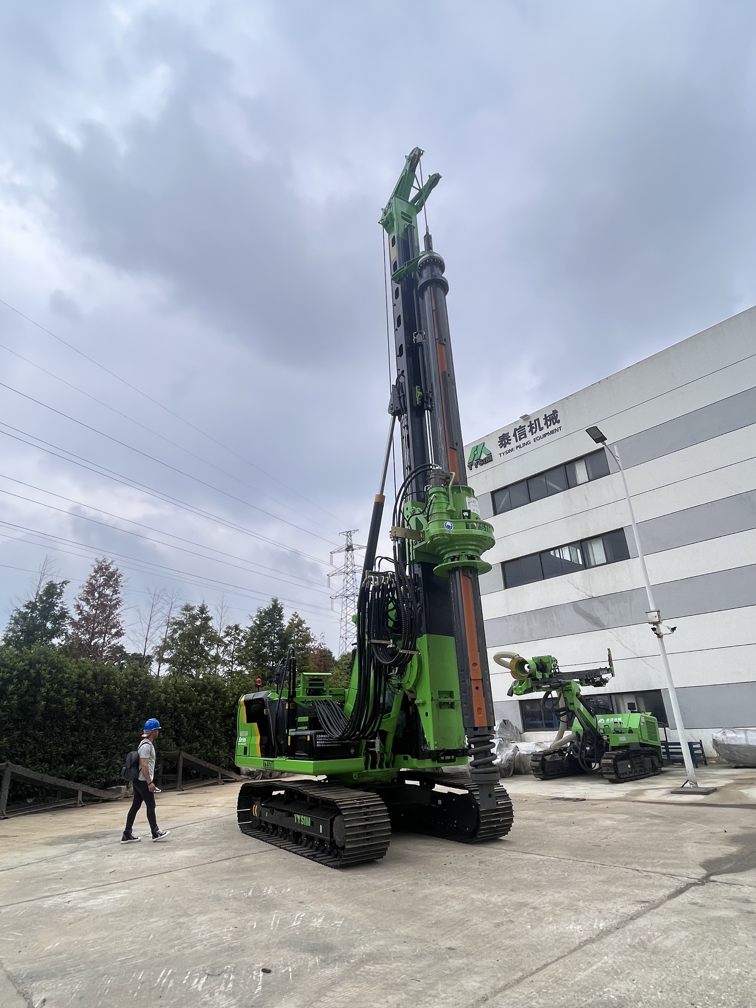 İnşaat alanı ihtiyaçları için özelleştirilebilir Hidrolik Piling Rig